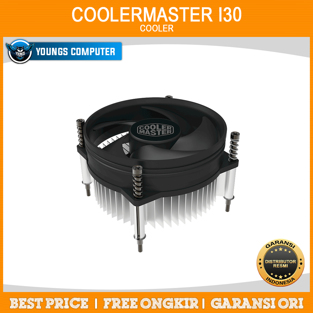 Jual Cooler Master i30 Heatsink Intel LGA 1156 1155 1151 1150 Fan CPU ...