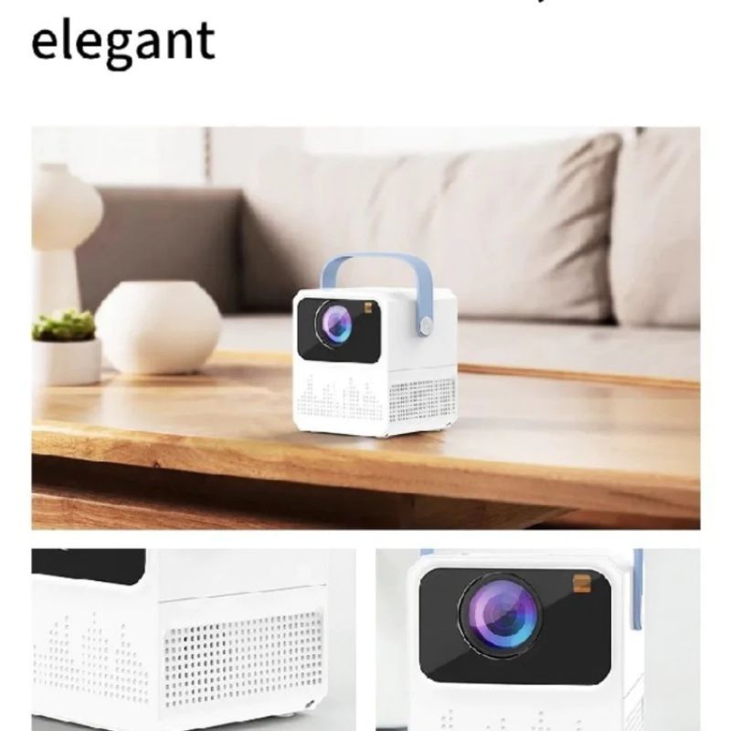 Jual Proyektor android T2 MINI paket Hub hp 800 lumens 1080P FHD ...