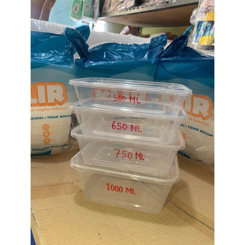 Jual Thinwall REC DM 500Ml, 650Ml, 750Ml, 1000Ml (25Pcs) | Shopee Indonesia