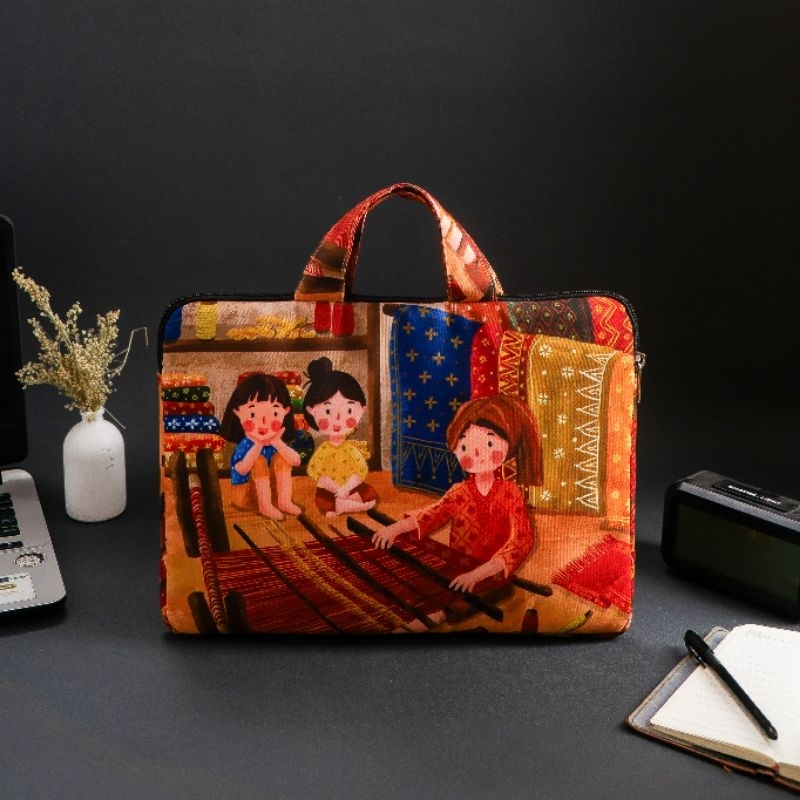 Jual Laptop Sleeve Tenun Songket | Shopee Indonesia