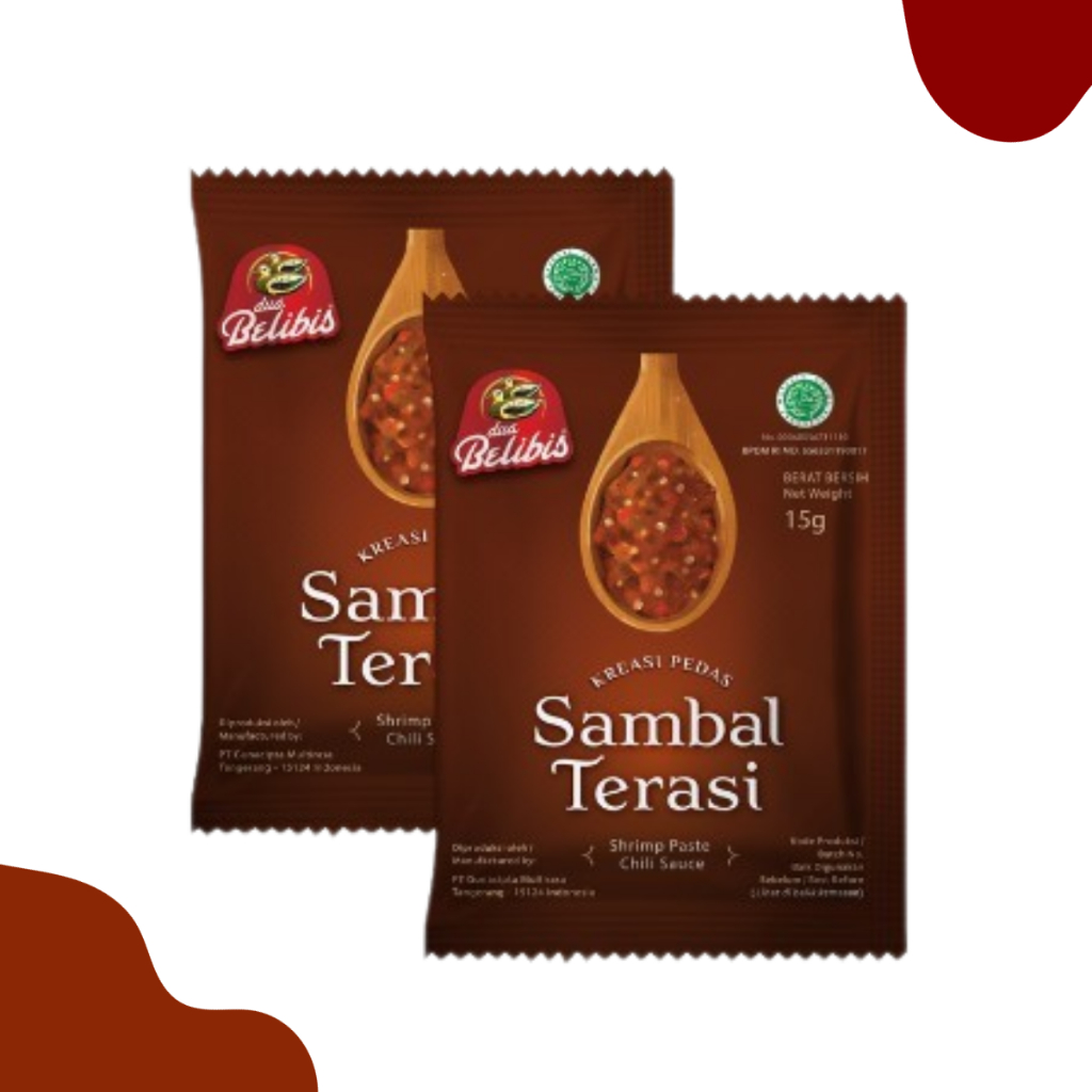 Jual Dua Belibis Terasi Sachet Renceng 15gr | Shopee Indonesia