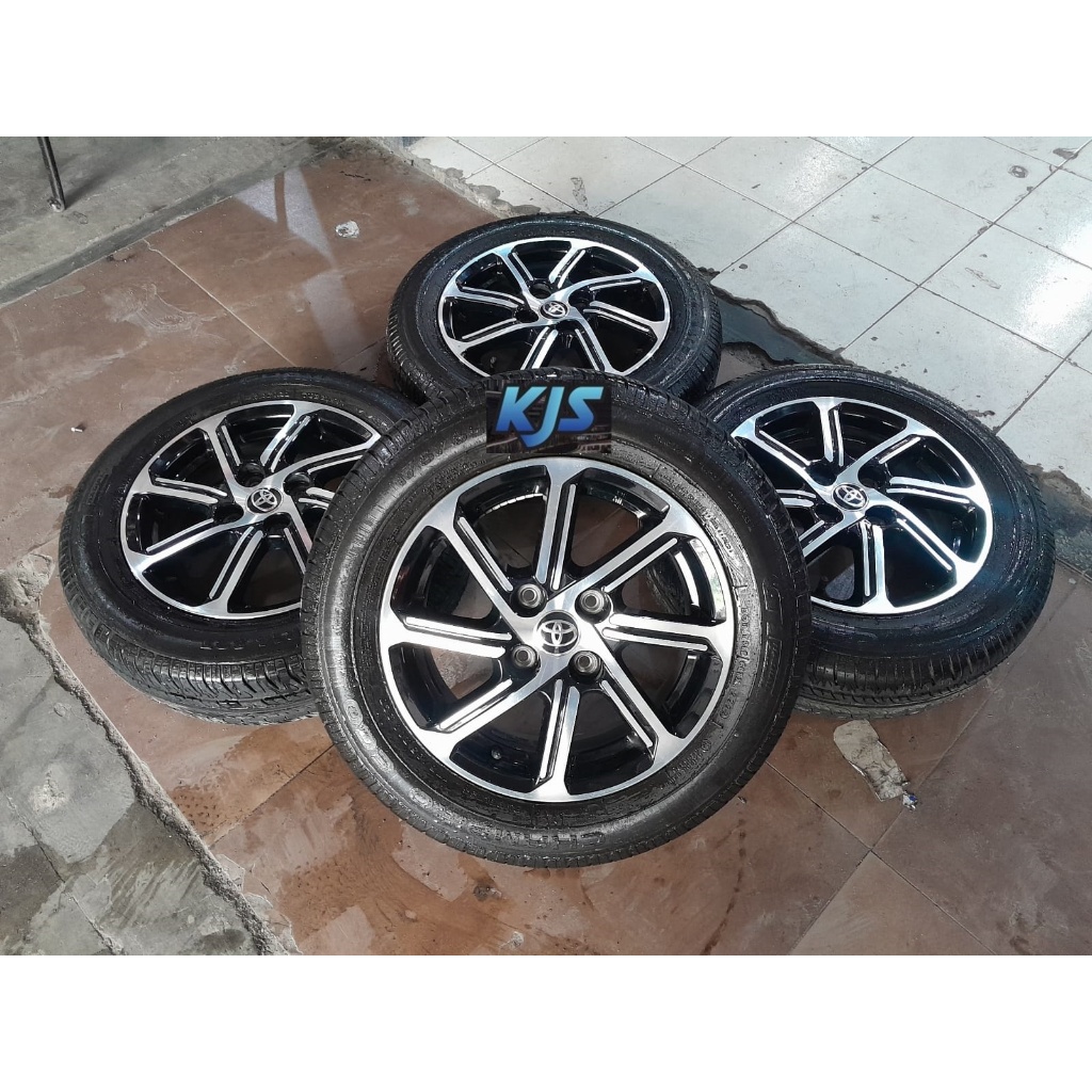 Jual Velg Bekas Oem Agya TRD Ring 14 Ban 175/65 R14 Buat Vios Ayla ...