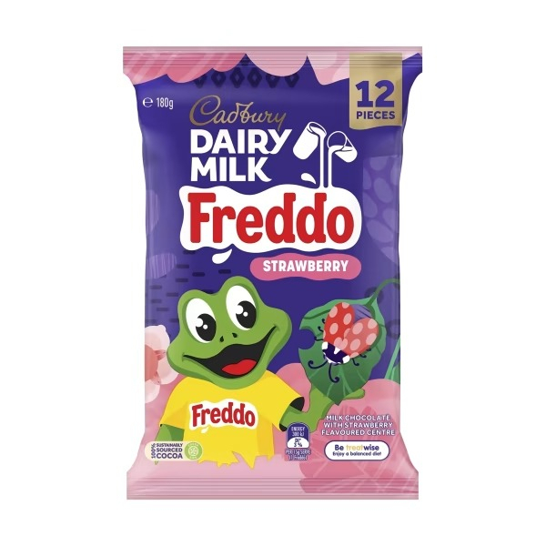 Jual Cadbury Fredo Strawberry isi 12pcs | Shopee Indonesia