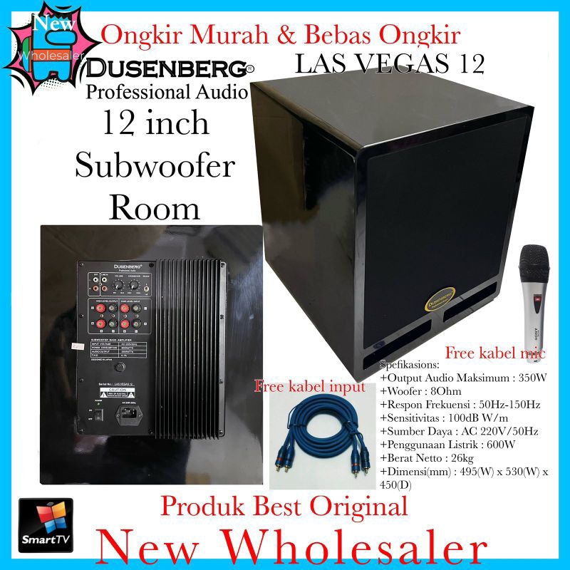 Jual Speaker Sub subwoofer Bass Aktif Dusenberg Las Vegas 12 inch Max1200watt | Shopee Indonesia
