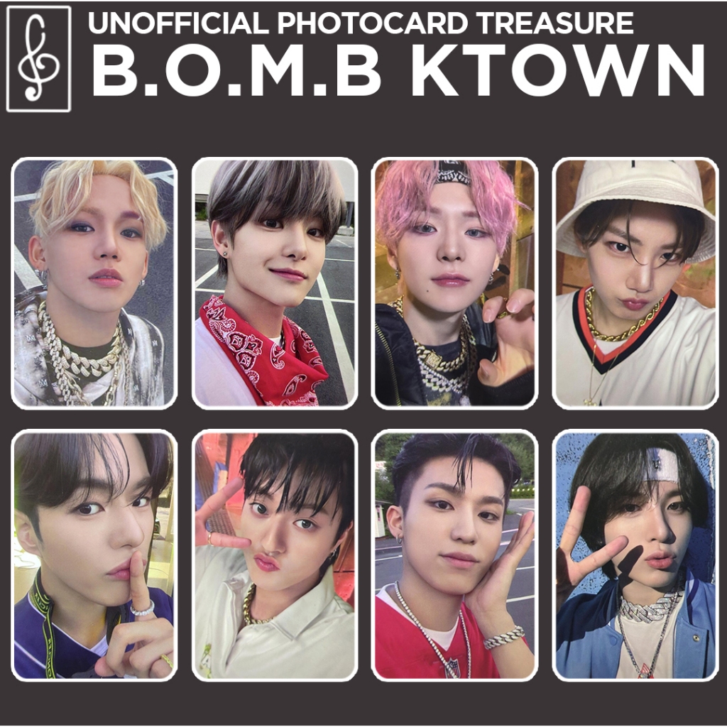Jual [TREASURE] B.O.M.B BOMB PHOTOCARD UNOFFICIAL | Shopee Indonesia