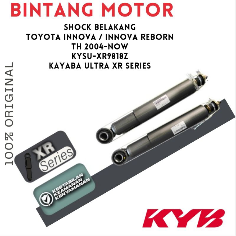 Jual Shock Belakang Toyota Innova / Innova Reborn 2004-Now Ori Kayaba ...