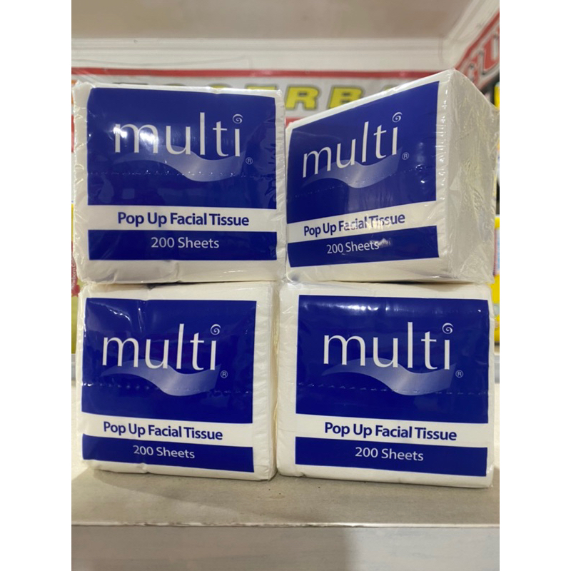 Jual Tissue Multi PopUp 200sheetsX2ply(PAKET 4pcs) | Shopee Indonesia