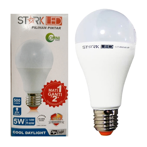 Jual Lampu LED Stark LED 5 Watt Putih Cooldaylight Putih 5w 5 watt Omni ...