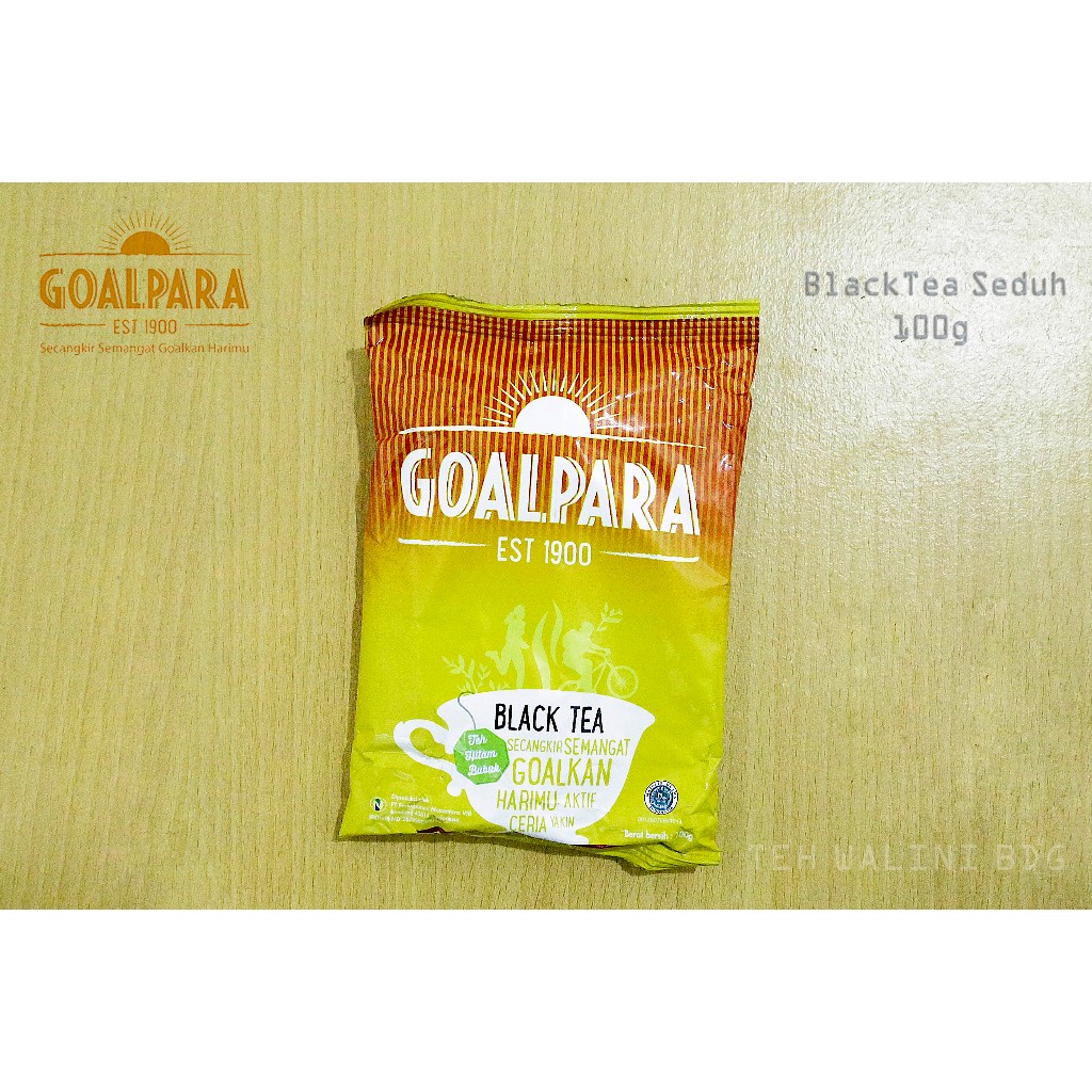 Jual TEH SEDUH GOALPARA BLACK TEA 100g | Shopee Indonesia