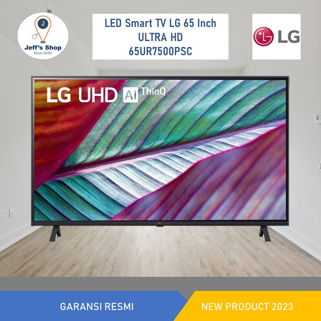 Jual LG LED Smart TV 65 Inch 4K UHD [NEW 2023] 65UR7500PSC | Shopee ...
