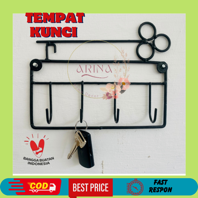 Jual Rak Gantungan Kunci Dekorasi Tempat Perlengkapan Organizer Hiasan ...