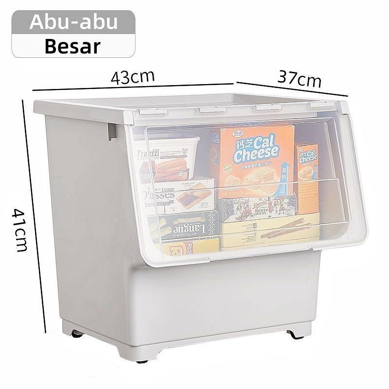 Jual Container Box Plastik Storage Box Kotak Penyimpanan Mainan/Baju ...