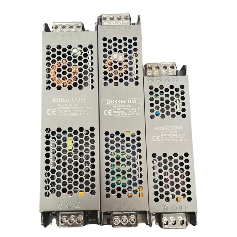 Jual POWER SUPPLY SLIM /TRAFO LED STRIP BODY SLIM 30A 20A 10A merk ...