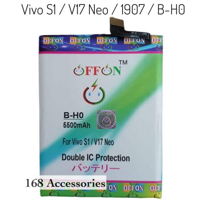 Jual Baterai Batre Offon Double Power Vivo S1 V17 Neo 1907 BH0 B-H0 ...