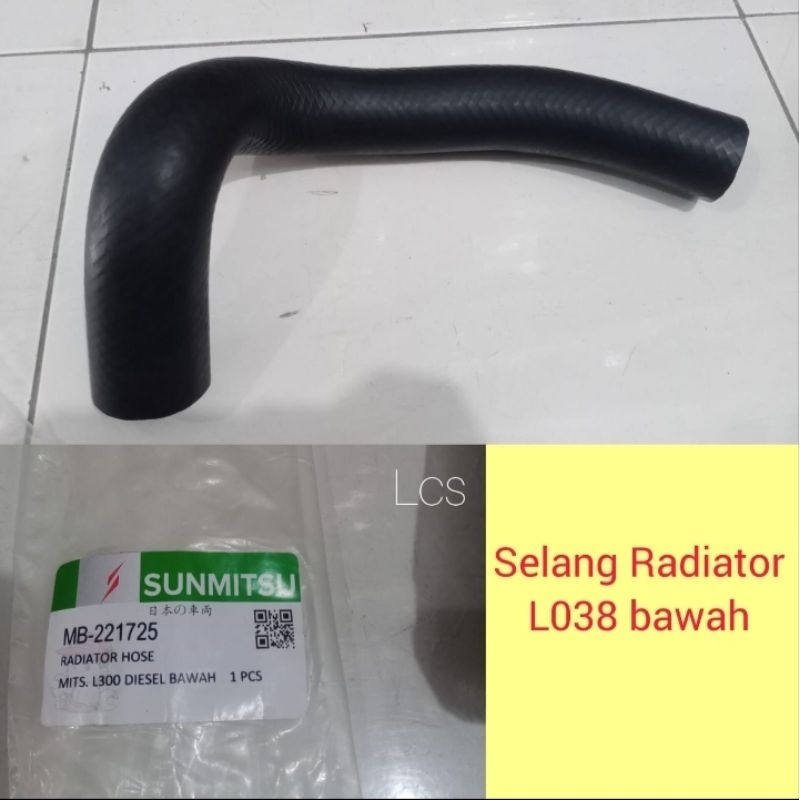 Jual selang air radiator bawah l300 L038 L039 bensin diesel | Shopee ...