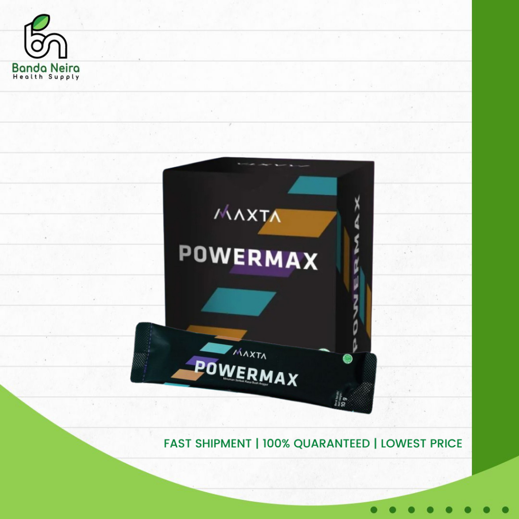 Jual MAXTA Powermax Power Max / Booster Energy PWO Pre Workout PreWorkout | Shopee Indonesia
