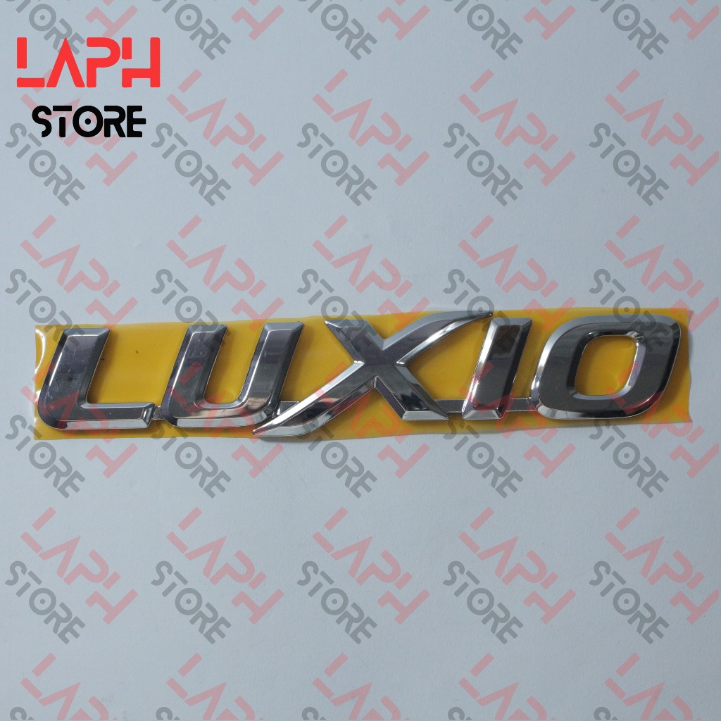 Jual Logo Emblem Bagasi Tulisan Luxio Original | Shopee Indonesia