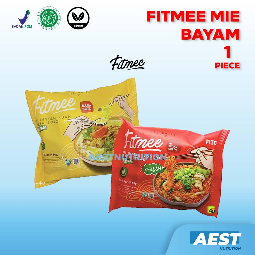 Jual Fitmee Mie Bayam Instant Noodle Rendah Kalori | Shopee Indonesia
