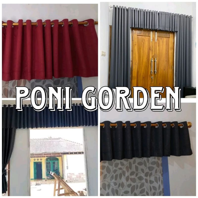 Jual PONI GORDEN POLOS BAHAN BLACKOUT MURAH GORDEN JENDELA MINIMALIS ...