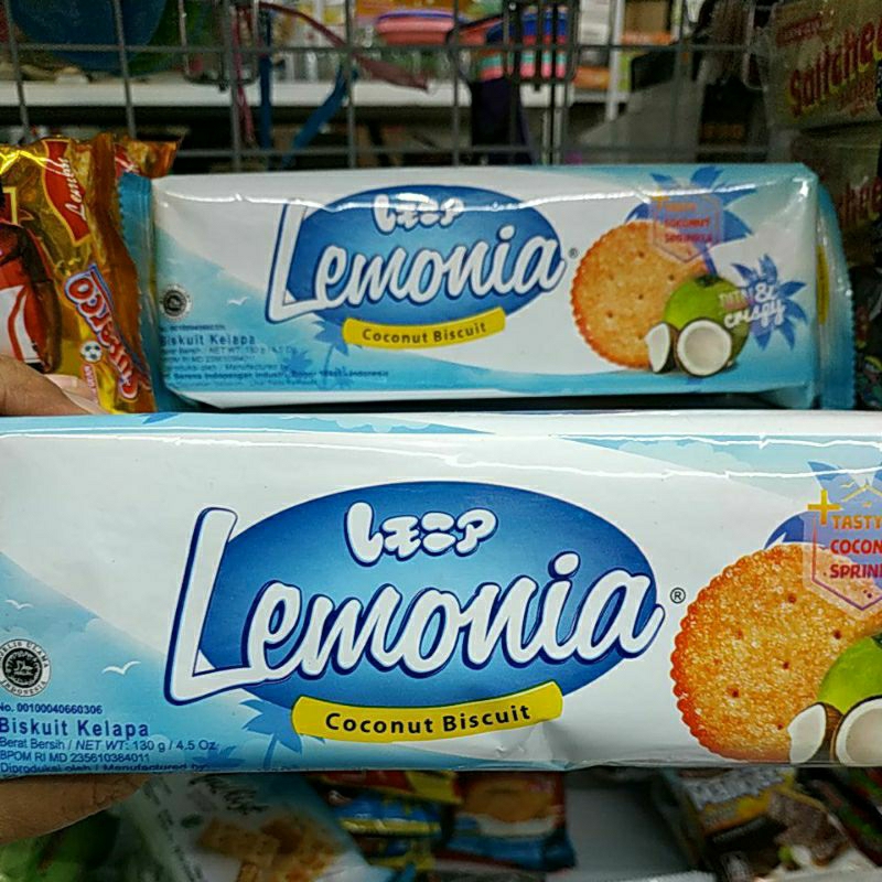 Jual Lemonia Coconut Biscuit 130g Biskuit kelapa | Shopee Indonesia