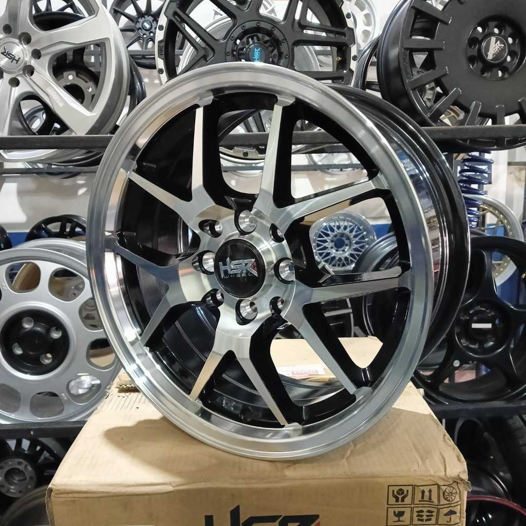 Jual velg mobil HYURA BOROKO HSR R15 bisa buat avanza brio sigra dll ...