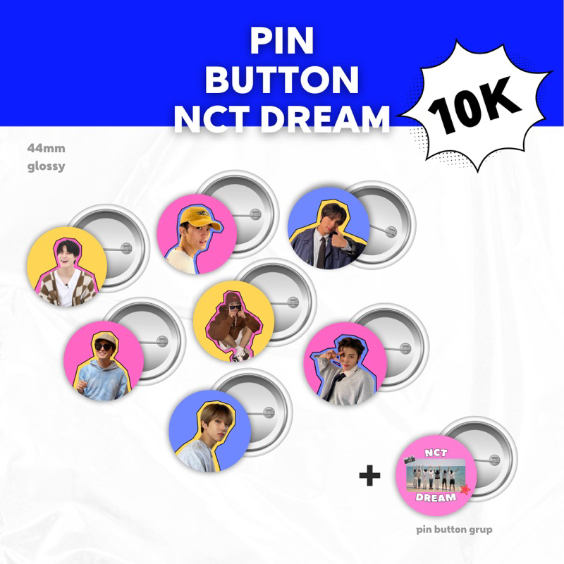 Jual pin button nct dream | Shopee Indonesia