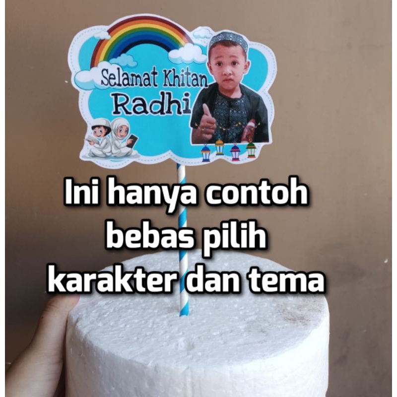 Jual topper foto untuk hiasan topper | Shopee Indonesia