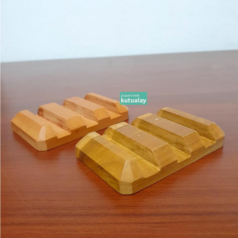 Jual Stand HDD / SSD External Kayu Jati 3 Slot Hardisk Eksternal Wood ...