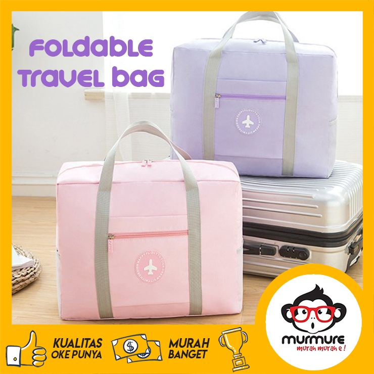 Jual MURMURE | TAS TRAVEL BESAR LIPAT ANTI AIR / TRAVEL BAG / TAS HAND ...