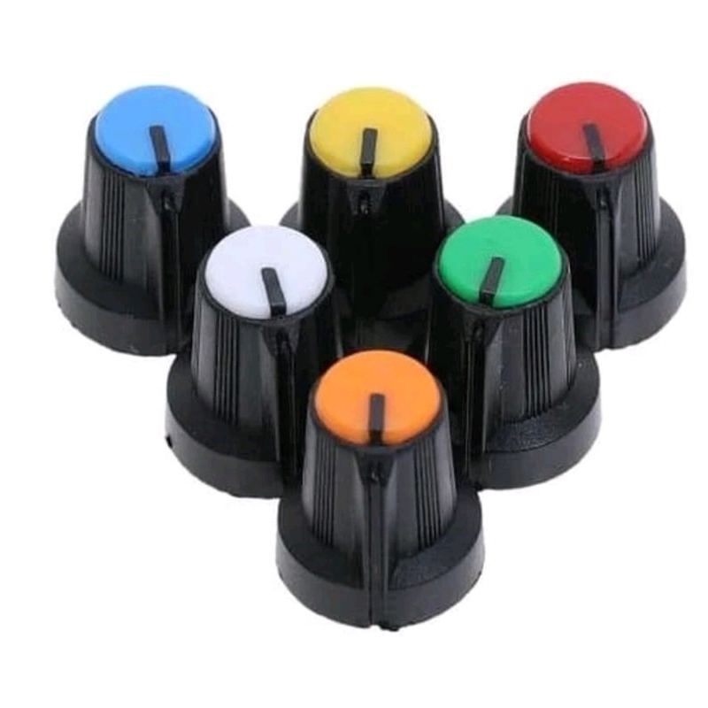 Jual Knop Potensiometer Potensio Putar Knop Mixer Warna | Shopee Indonesia