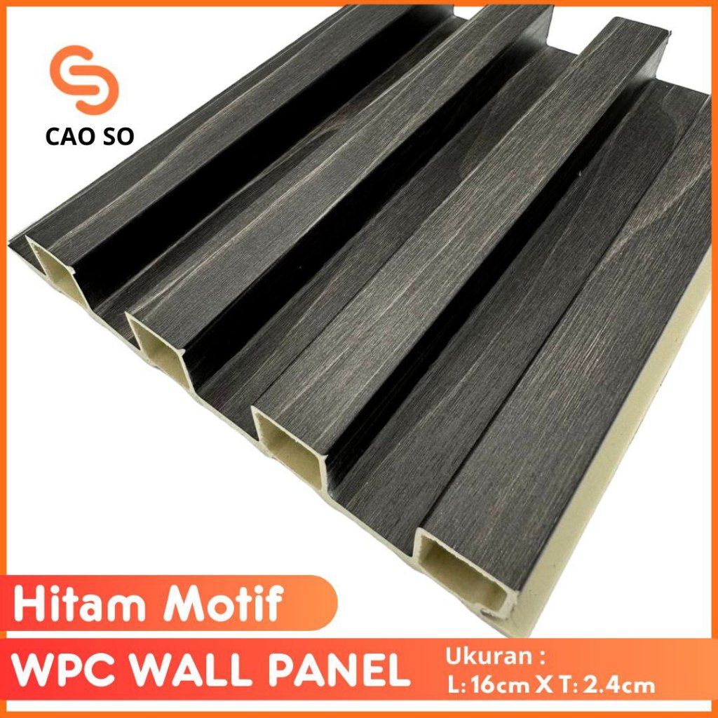 Jual WPC wallPanel 3 Meter Dekorasi Dinding Kayu | Wall Panel Wood panel 3M 3D 300cm X 17cm ...