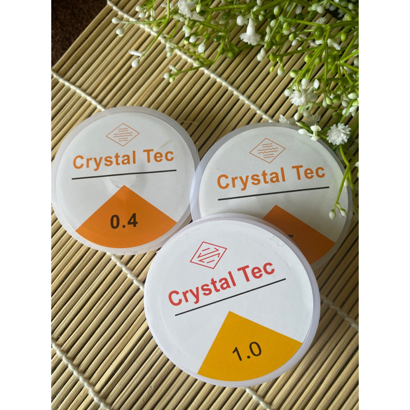 Jual [TERLENGKAP] SENAR ELASTIS CRYSTAL TEC 0.4 0.5 0.6 0.8 1.0 / SENAR ...