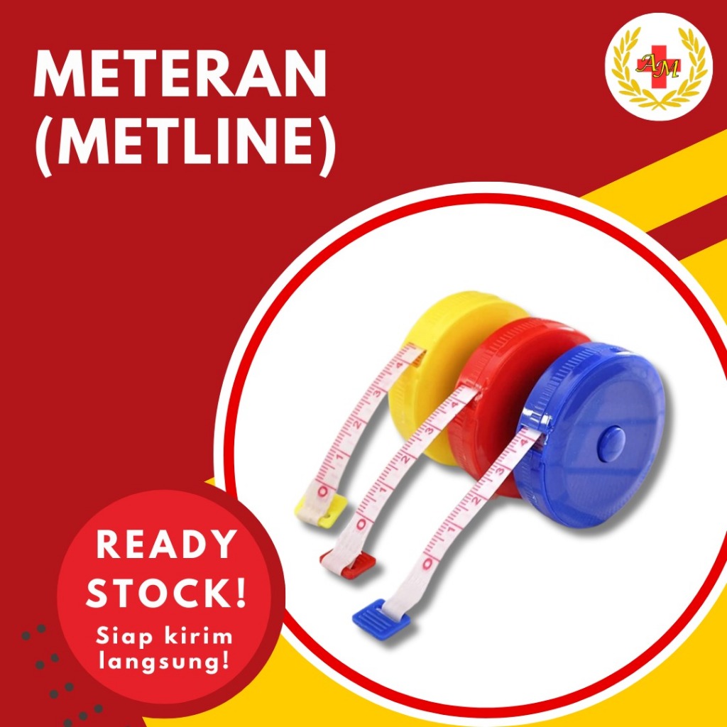 Jual Meteran Roll 150 cm, Meteran, Ukur Lingkar Perut/Metline | Shopee ...