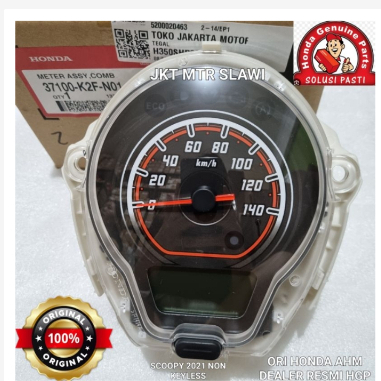Jual 37100-K2F-N01 Speedometer assy Spido speedo scoopy new esp K2F ...