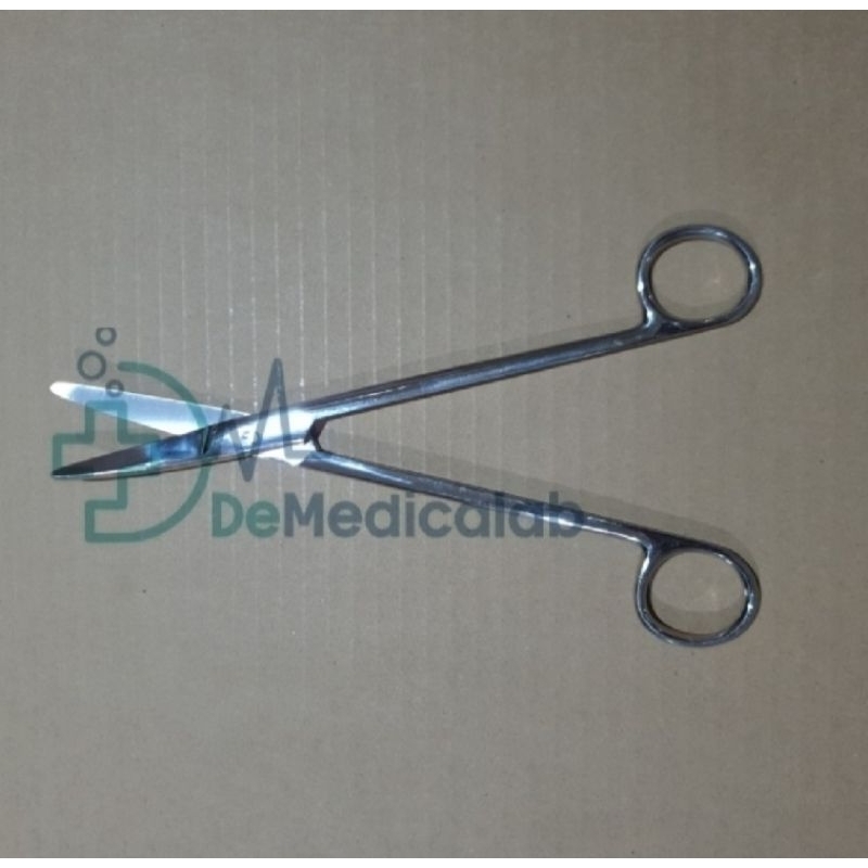 Jual Gunting IUD 23cm Bengkok / Mato Scissors Curved 23cm / Gunting ...