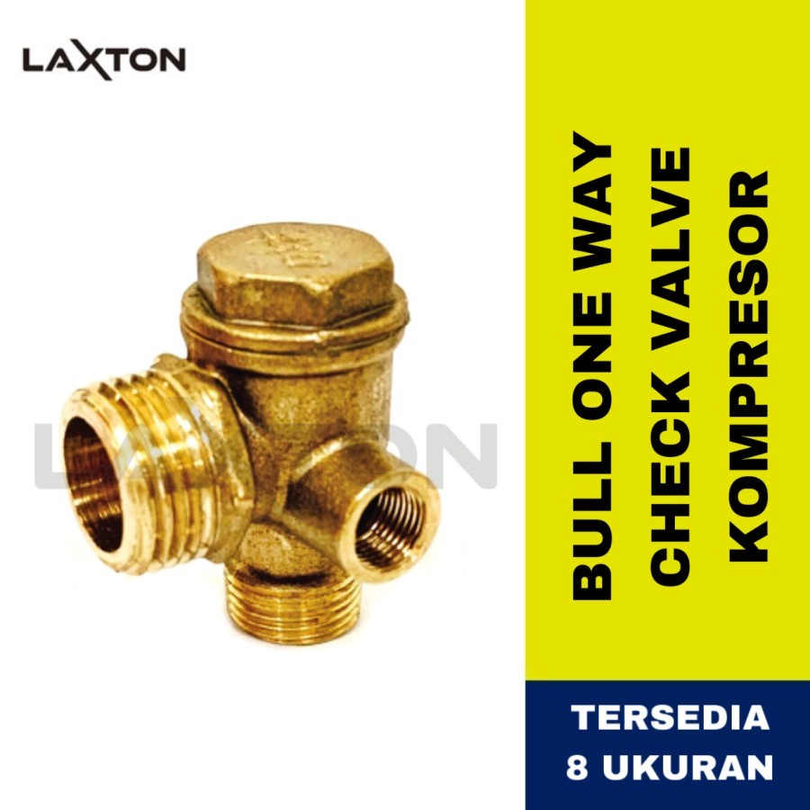 Jual Bull One Way Check Valve Katup Satu Arah Kompresor | Shopee Indonesia