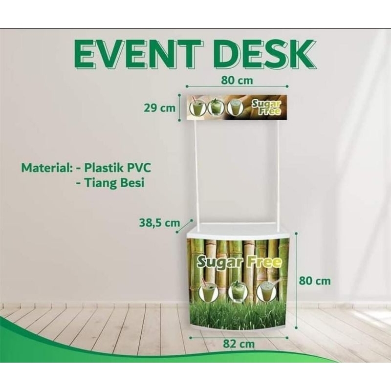 Jual EVENT DESK MEJA EVENT PORTABLE | Shopee Indonesia