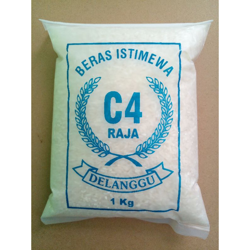 Jual BERAS C4 RAJA 1 KG | Shopee Indonesia