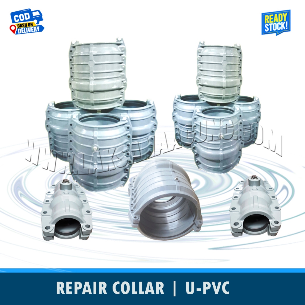 Jual Repair Collar U-Pvc 4" inch (110mm) PDAM | COLLAR COUPLER untuk ...