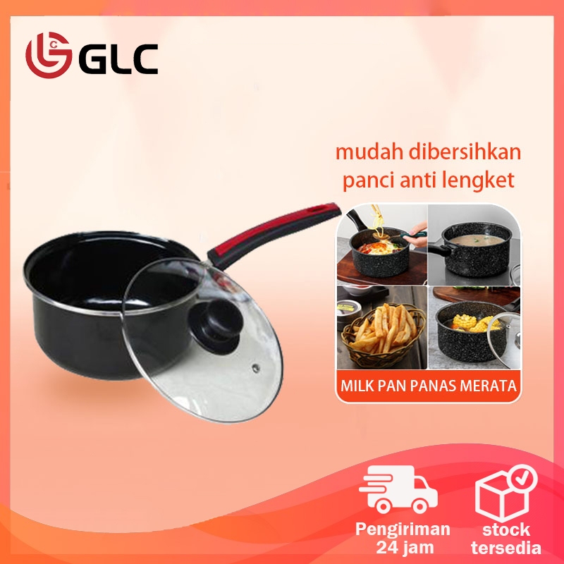 Jual Panci Susu Saus Sauce Pan Lapisan Enamel 20cm Panci susu tutup ...