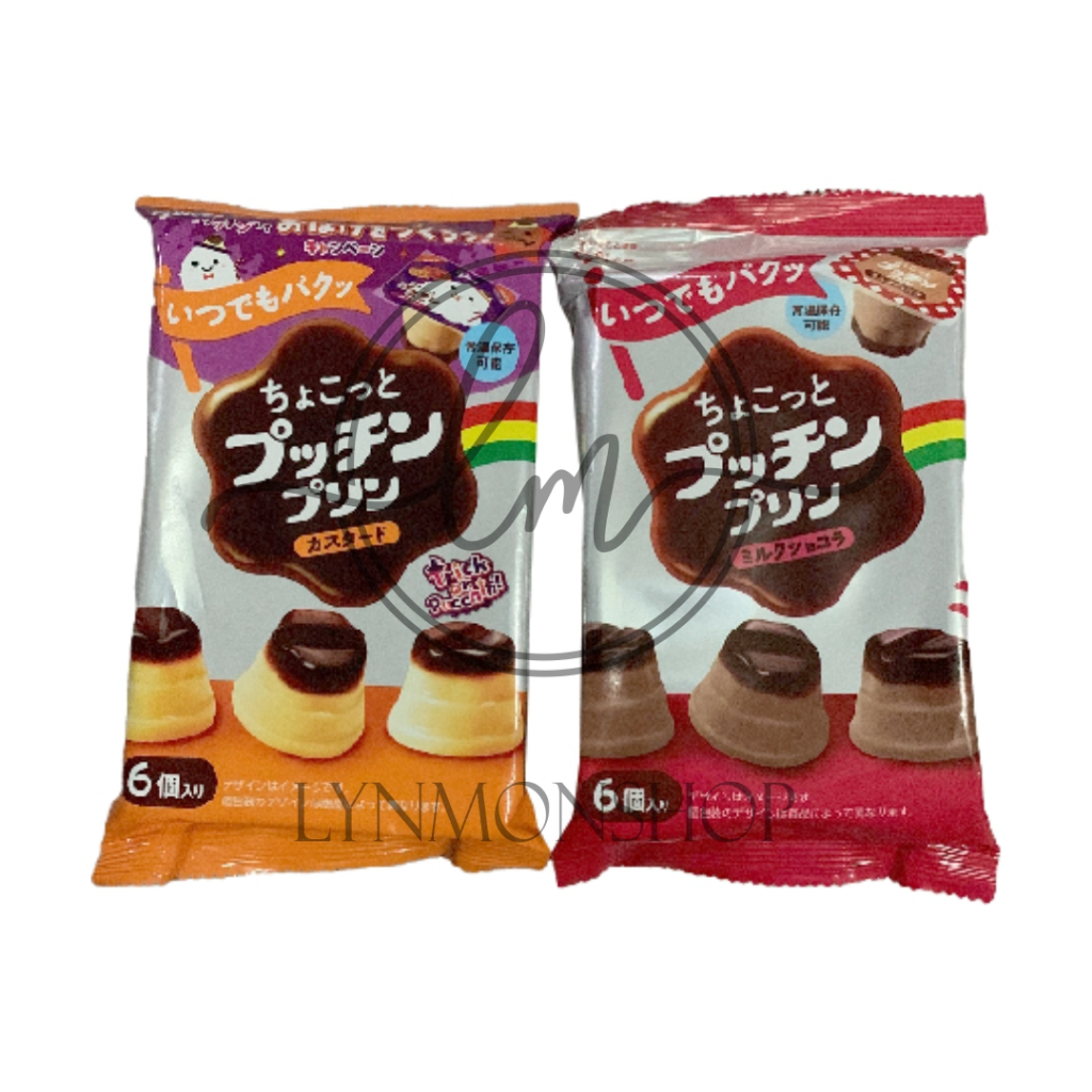 Jual [SATUAN] Glico Chokotto Putchin Pudding Custard/Milk Chocolate ...