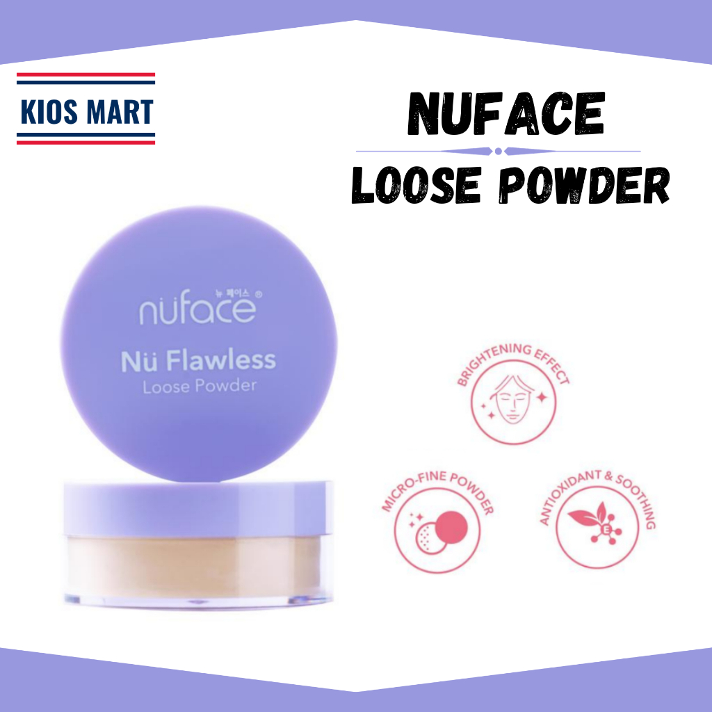 Jual Nuface Nu Flawless Loose Powder / Bedak Tabur | Shopee Indonesia