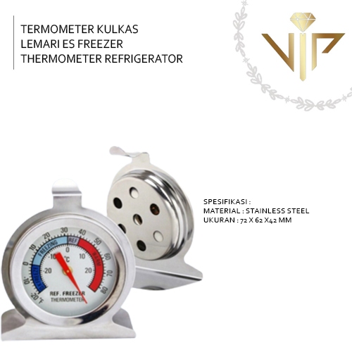 Jual VIP Termometer Kulkas Lemari ES Freezer Thermometer Refrigerator ...