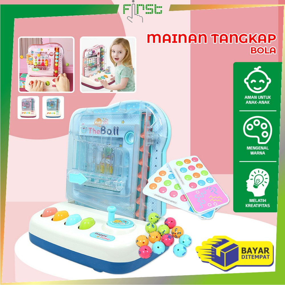 Jual FH-M339 Mainan Edukasi Roll The Ball Mesin Mainan Bola Manual ...
