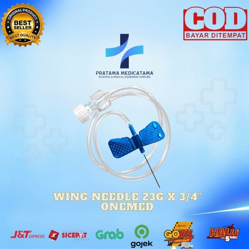 Jual Wing Needle Scalp Vein | Jarum Infus Onemed | Shopee Indonesia