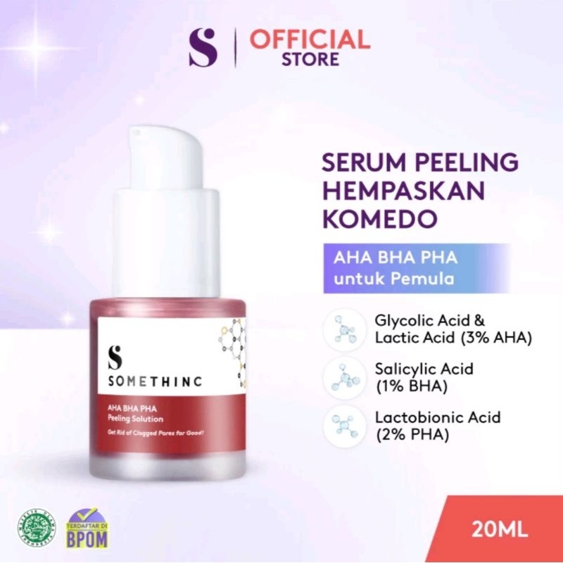 Jual Somethinc Peeling Solution AHA BHA PHA 20 ml | Shopee Indonesia