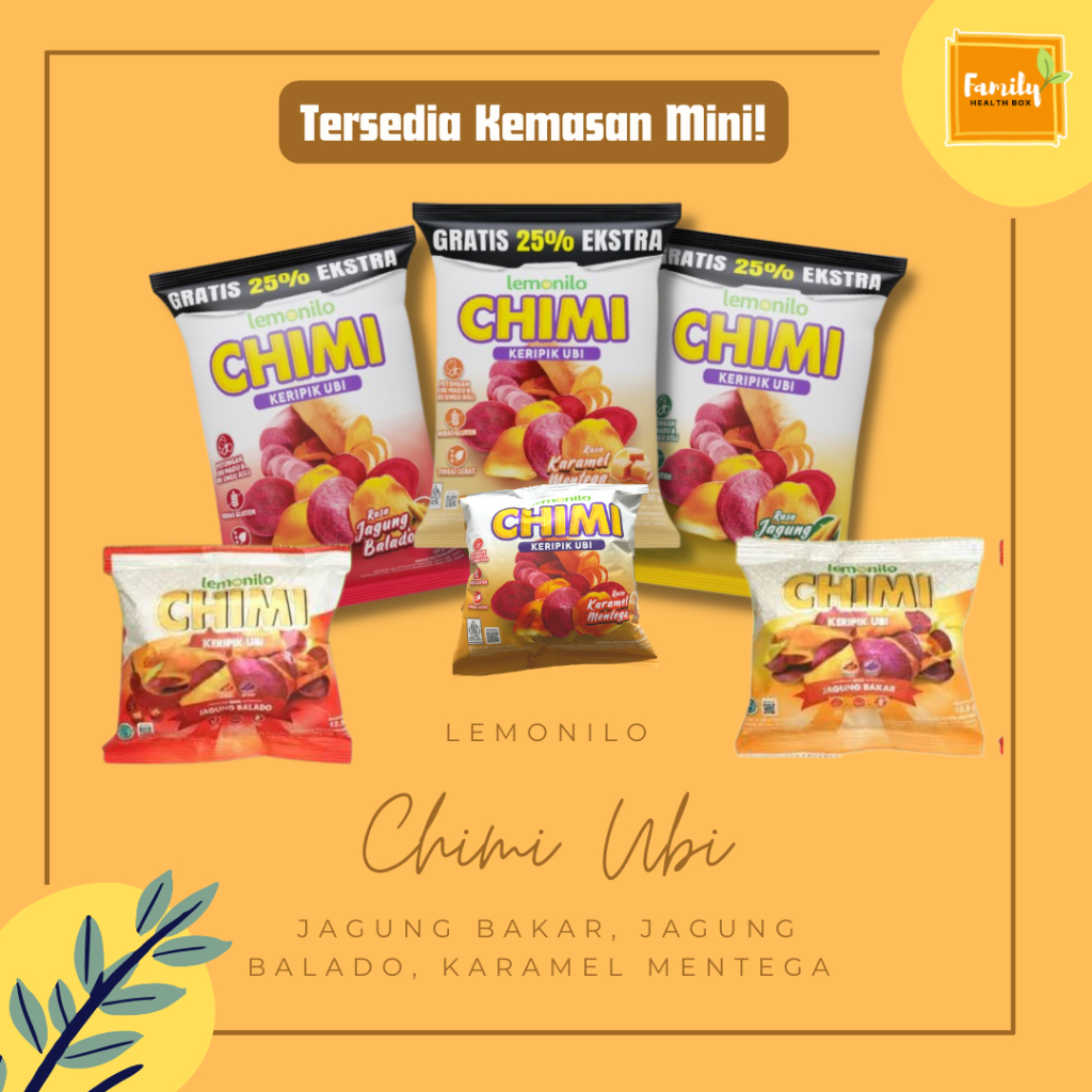 Jual Keripik Ubi Sehat - Lemonilo Chimi Ubi Rasa Jagung Bakar, Jagung ...