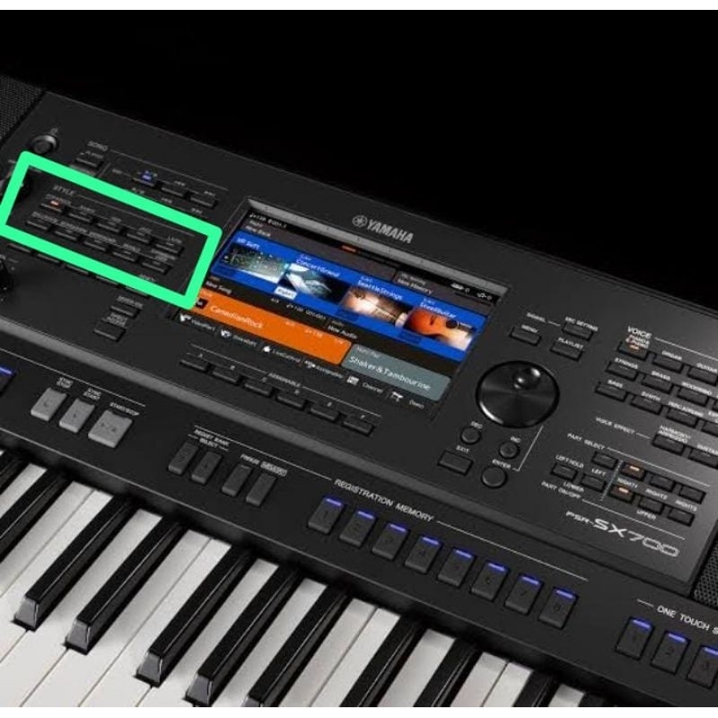 Jual Karet Tombol Style Keyboard Yamaha Sx 700 900 Original | Shopee ...