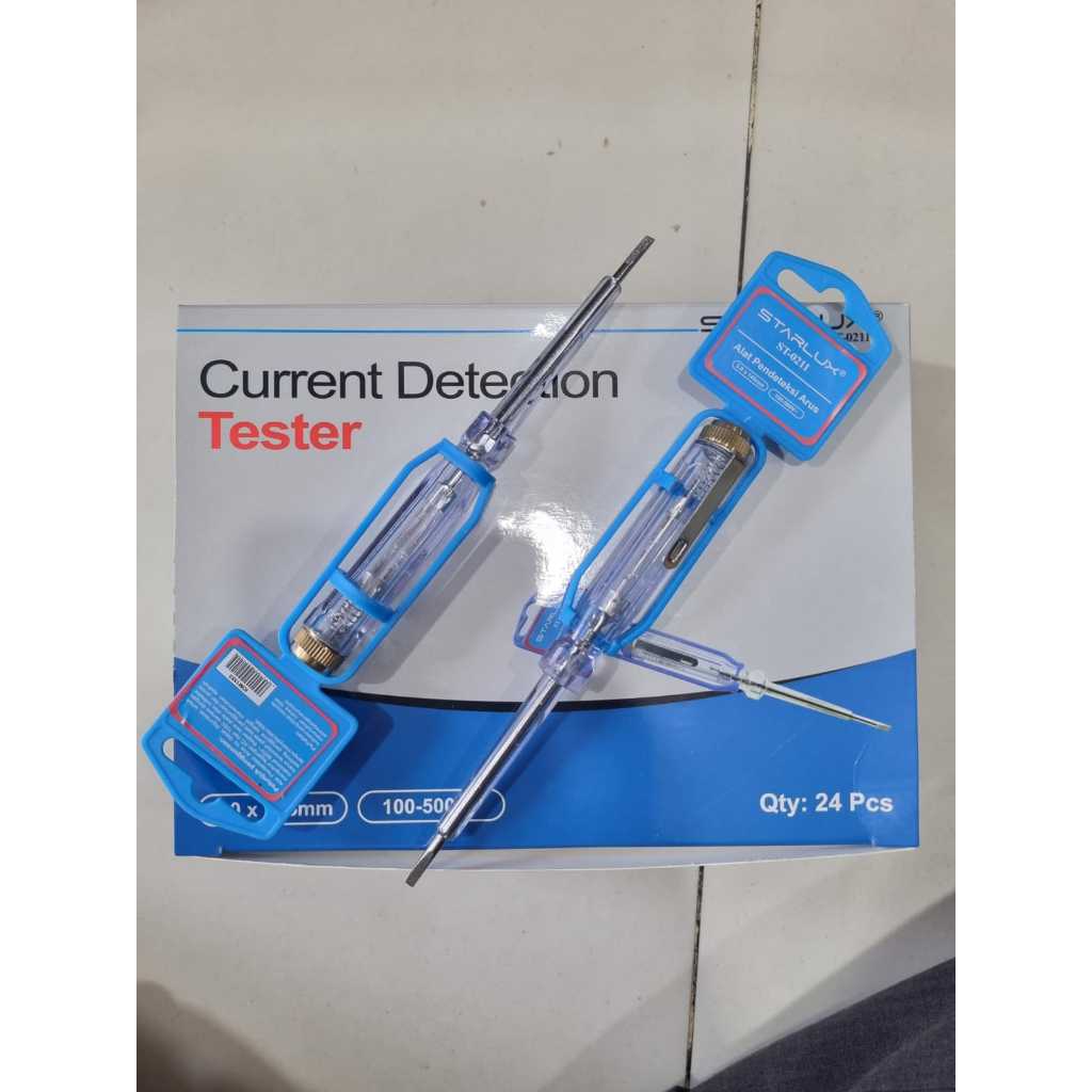 Jual Tespen test pen STARLUX testpen obeng tes pen alat deteksi arus ...