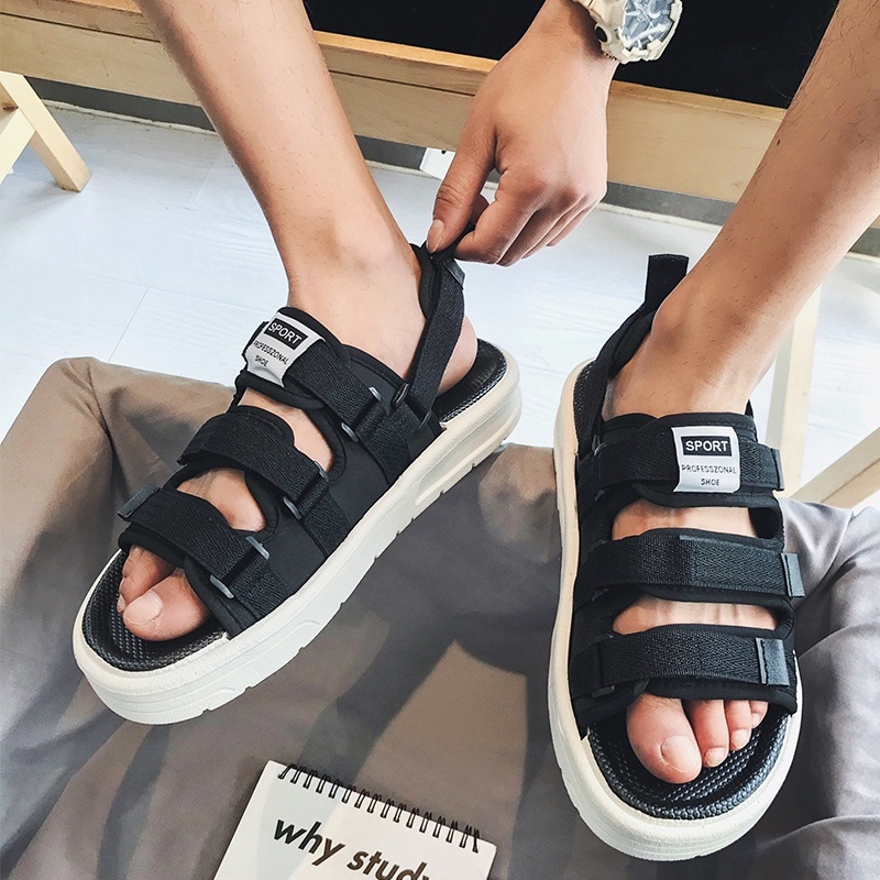 Jual SENDAL GUNUNG PRIA - JAPAN CASUAL STYLE - NONSLIP RINGAN NYAMAN ...